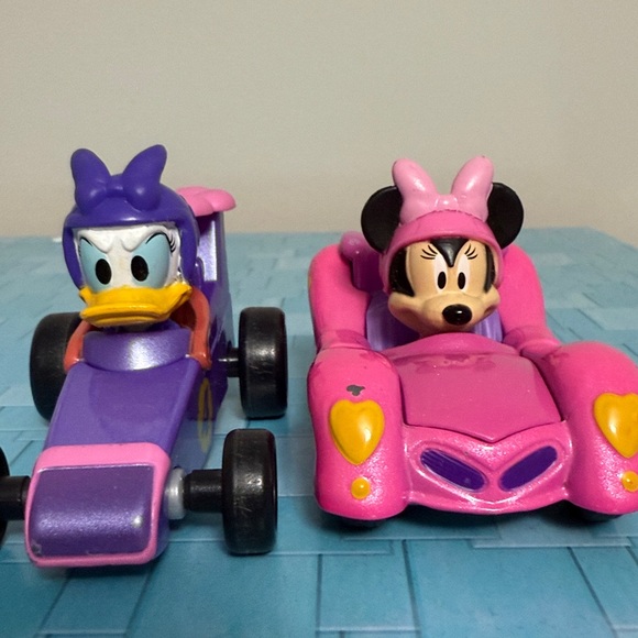 Disney | Toys | Disney Daisy Minnie Roadster Racers Toy Cars | Poshmark